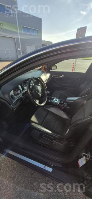 Melns Audi A6 2007 Cēsis, ar dzinēja tilpumu 3.00 L un nobraukumu 309 tūkst. km par 4000 €, foto 5 vietnē AUTOMOTO.COM.LV