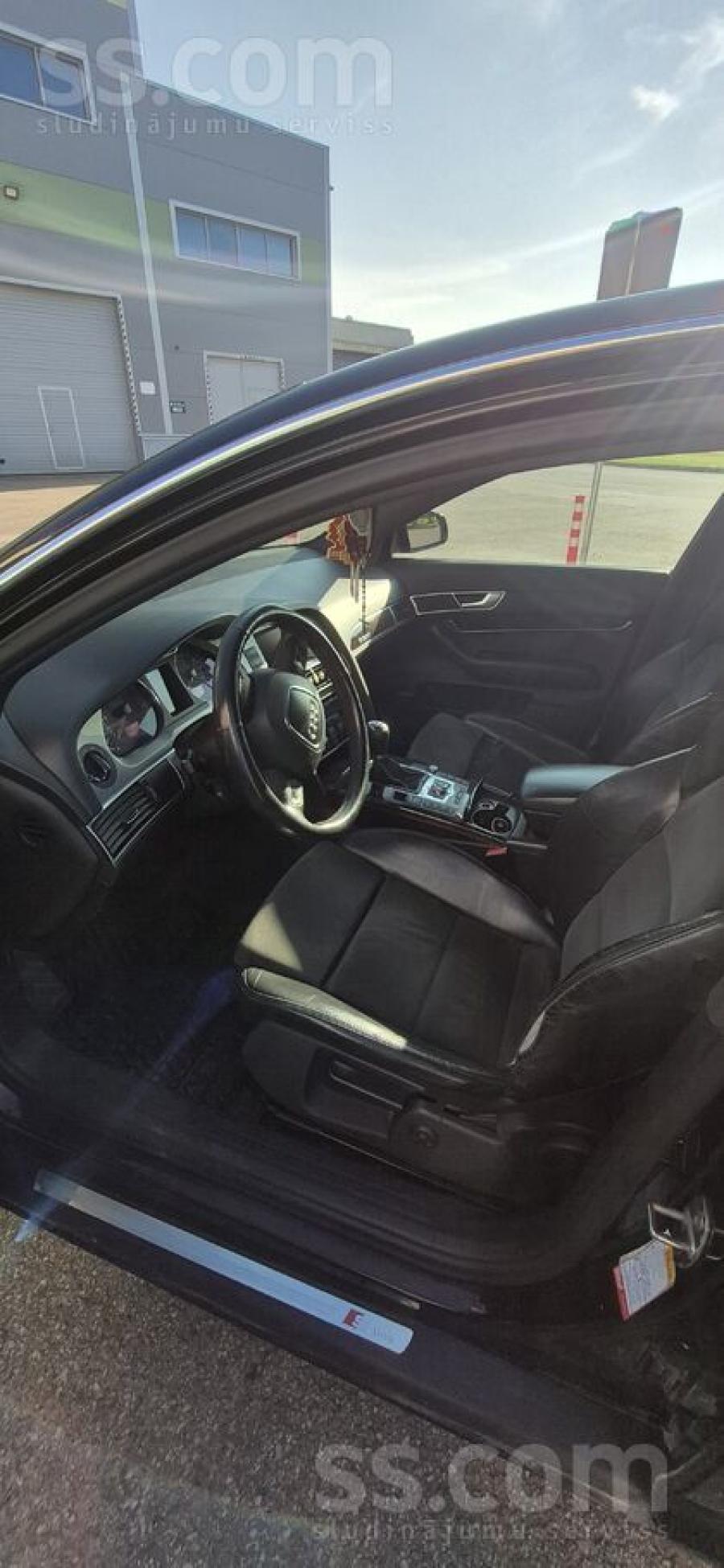 Melns Audi A6 2007 Cēsis, ar dzinēja tilpumu 3.00 L un nobraukumu 309 tūkst. km par 4000 €, foto 5 vietnē AUTOMOTO.COM.LV