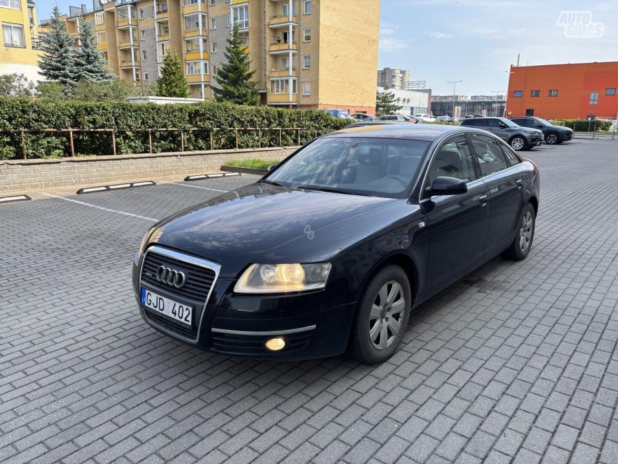 Black Audi A6 2007 in Vilnius, with an engine capacity of 3.00 L and mileage of 209 thousand km for 1800 €, photo 1 on AUTOMOTO.COM.LV
