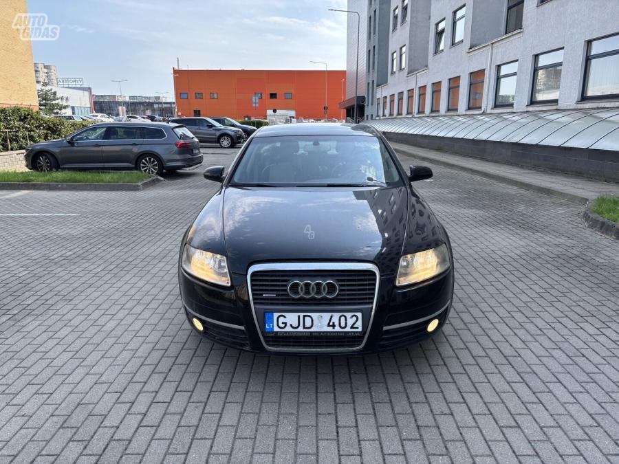 Black Audi A6 2007 in Vilnius, with an engine capacity of 3.00 L and mileage of 209 thousand km for 1800 €, photo 3 on AUTOMOTO.COM.LV
