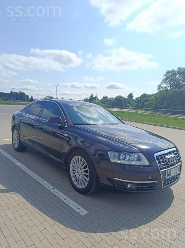 Melns Audi A6 2007 Rēzekne, ar dzinēja tilpumu 3.00 L un nobraukumu 347 tūkst. km par 2950 €, foto 3 vietnē AUTOMOTO.COM.LV