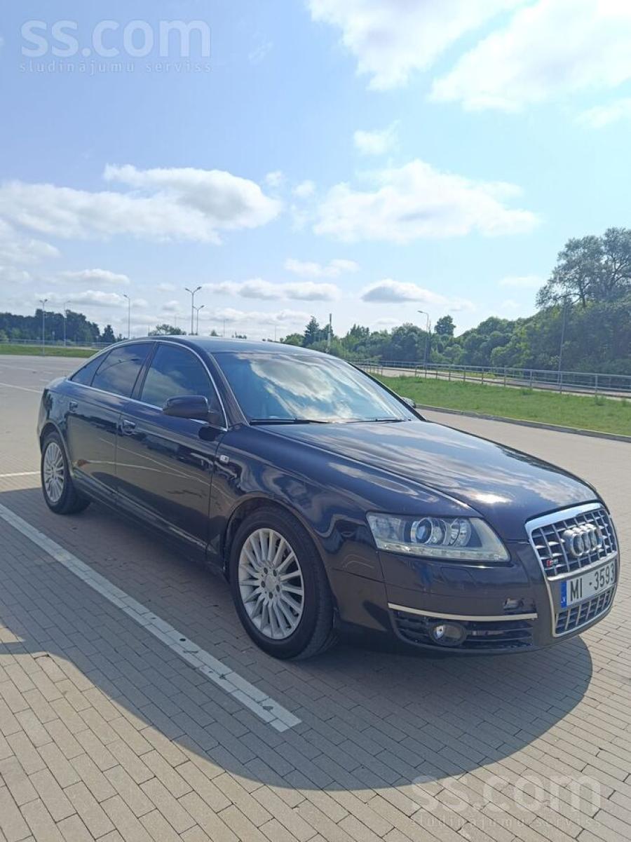 Melns Audi A6 2007 Rēzekne, ar dzinēja tilpumu 3.00 L un nobraukumu 347 tūkst. km par 2950 €, foto 4 vietnē AUTOMOTO.COM.LV