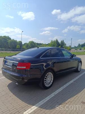 Melns Audi A6 2007 Rēzekne, ar dzinēja tilpumu 3.00 L un nobraukumu 347 tūkst. km par 2950 €, foto 6 vietnē AUTOMOTO.COM.LV