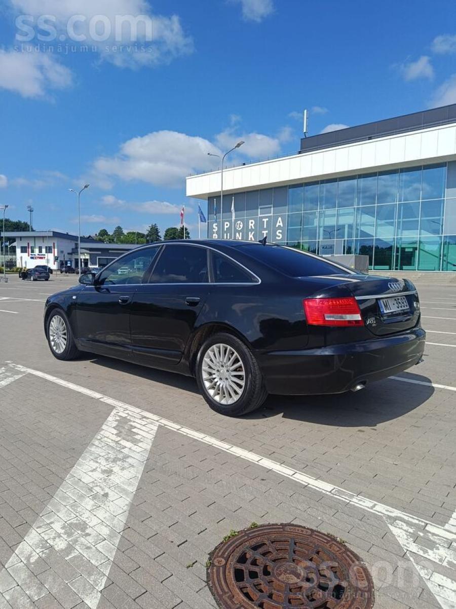Melns Audi A6 2007 Rēzekne, ar dzinēja tilpumu 3.00 L un nobraukumu 347 tūkst. km par 2950 €, foto 8 vietnē AUTOMOTO.COM.LV