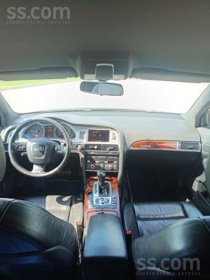 Melns Audi A6 2007 Rēzekne, ar dzinēja tilpumu 3.00 L un nobraukumu 347 tūkst. km par 2950 €, foto 10 vietnē AUTOMOTO.COM.LV