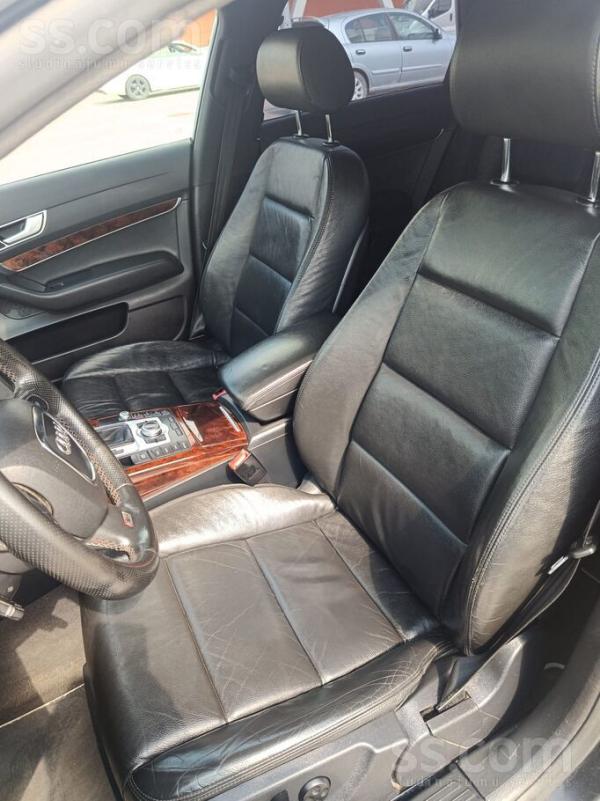 Melns Audi A6 2007 Rēzekne, ar dzinēja tilpumu 3.00 L un nobraukumu 347 tūkst. km par 2950 €, foto 10 vietnē AUTOMOTO.COM.LV