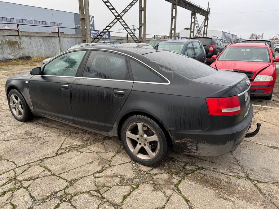 Black Audi A6 2007 in Tallinn, with an engine capacity of 2.00 L and mileage of 468 thousand km for 899 €, photo 12 on AUTOMOTO.COM.LV