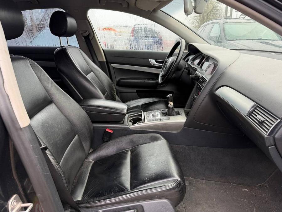 Black Audi A6 2007 in Tallinn, with an engine capacity of 2.00 L and mileage of 468 thousand km for 899 €, photo 14 on AUTOMOTO.COM.LV