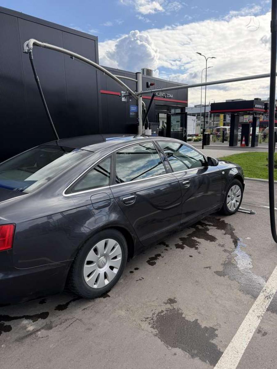 Black Audi A6 2007 in Vilnius, with an engine capacity of 1.98 L and mileage of 297 thousand km for 2000 €, photo 3 on AUTOMOTO.COM.LV