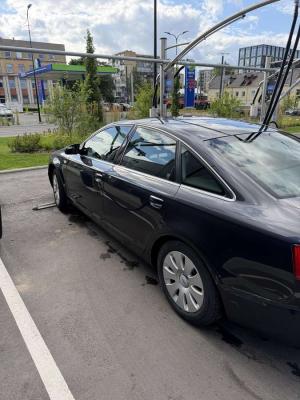 Black Audi A6 2007 in Vilnius, with an engine capacity of 1.98 L and mileage of 297 thousand km for 2000 €, photo 4 on AUTOMOTO.COM.LV