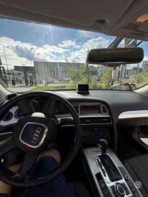 Black Audi A6 2007 in Vilnius, with an engine capacity of 1.98 L and mileage of 297 thousand km for 2000 €, photo 10 on AUTOMOTO.COM.LV