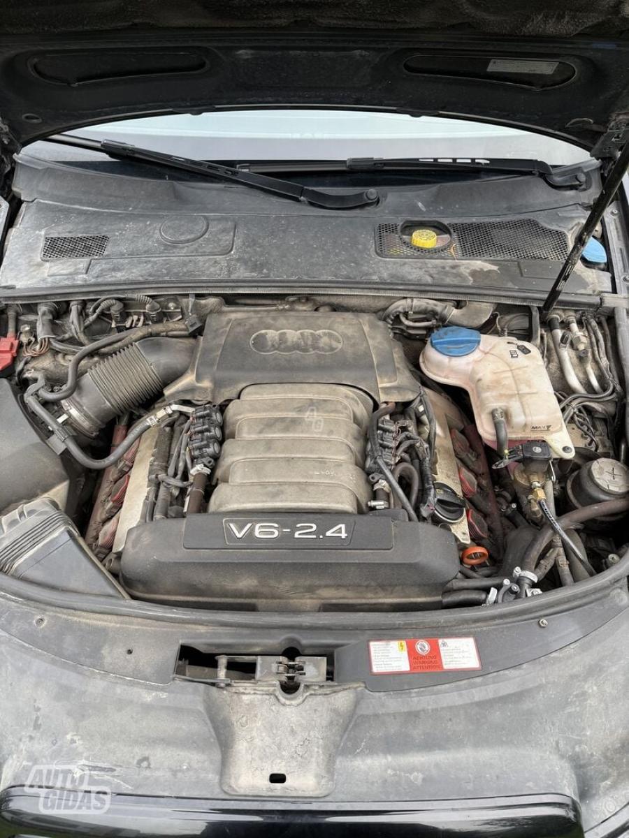 Melns Audi A6 2007 Plungė, ar dzinēja tilpumu 2.40 L un nobraukumu 298 tūkst. km par 1800 €, foto 11 vietnē AUTOMOTO.COM.LV
