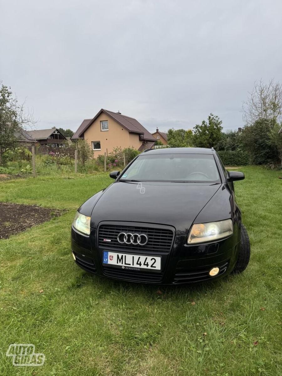 Black Audi A6 2007 in Plunge, with an engine capacity of 2.40 L and mileage of 298 thousand km for 1800 €, photo 1 on AUTOMOTO.COM.LV