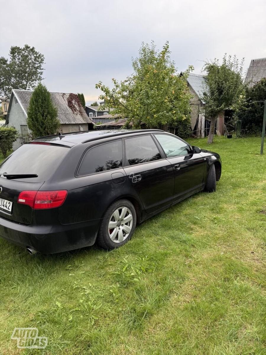 Black Audi A6 2007 in Plunge, with an engine capacity of 2.40 L and mileage of 298 thousand km for 1800 €, photo 5 on AUTOMOTO.COM.LV