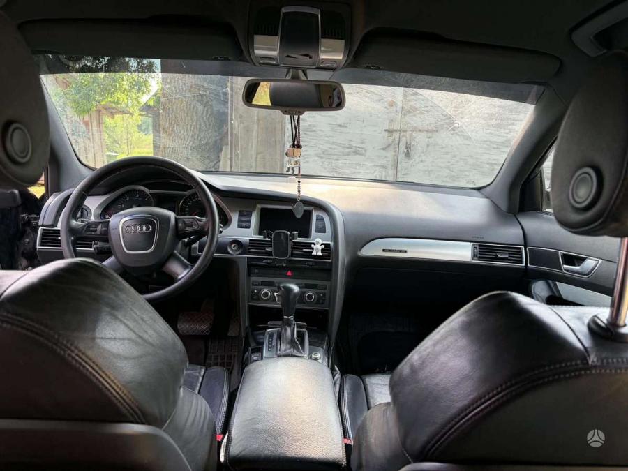 Черный Ауди А6 2007 в Паневежис, объемом двигателя 2.97 л и пробегом 315 тыс. км за 3800 €, фото 9 на AUTOMOTO.COM.LV