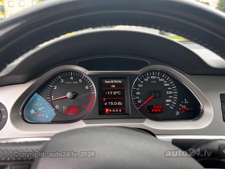 Черный Ауди А6 2007 в Таллин, объемом двигателя 2.00 л и пробегом 343 тыс. км за 4490 €, фото 15 на AUTOMOTO.COM.LV