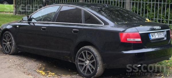 Melns Audi A6 2007 Jelgava, ar dzinēja tilpumu 2.00 L un nobraukumu 331 tūkst. km par 2700 €, foto 1 vietnē AUTOMOTO.COM.LV
