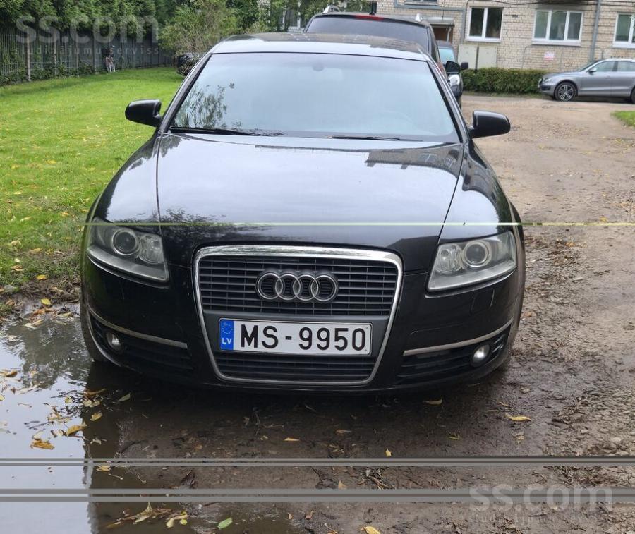Черный Ауди А6 2007 в Елгава, объемом двигателя 2.00 л и пробегом 331 тыс. км за 2700 €, фото 5 на AUTOMOTO.COM.LV