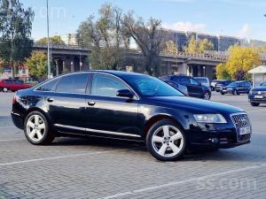 Melns Audi A6 2007 Rīga, ar dzinēja tilpumu 3.00 L un nobraukumu 285 tūkst. km par 3000 €, foto  vietnē AUTOMOTO.COM.LV
