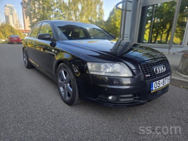 Black Audi A6 2007 in Riga, with an engine capacity of 3.00 L and mileage of 0 thousand km for 4900 €, photo 4 on AUTOMOTO.COM.LV