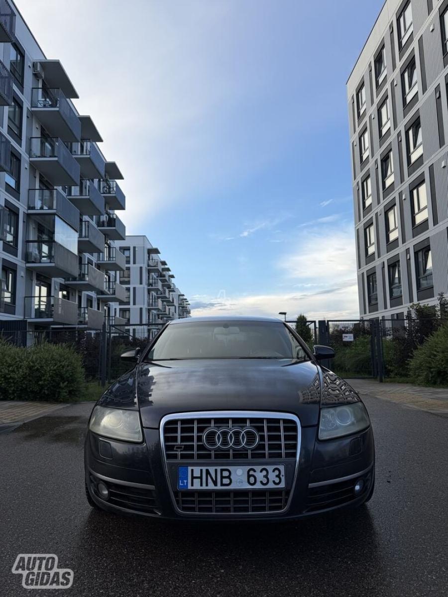 Melns Audi A6 2007 Viļņa, ar dzinēja tilpumu 3.00 L un nobraukumu 369 tūkst. km par 2500 €, foto 3 vietnē AUTOMOTO.COM.LV