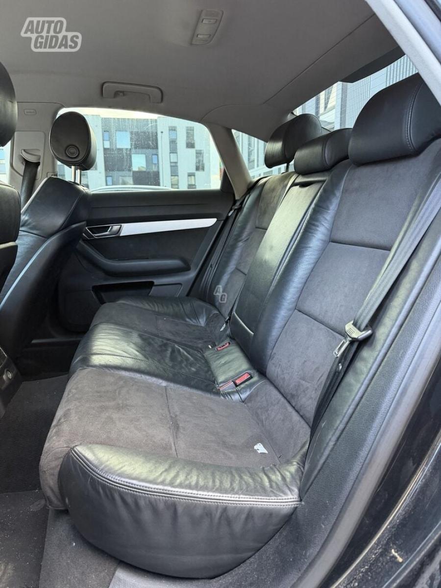 Melns Audi A6 2007 Viļņa, ar dzinēja tilpumu 3.00 L un nobraukumu 369 tūkst. km par 2500 €, foto 10 vietnē AUTOMOTO.COM.LV