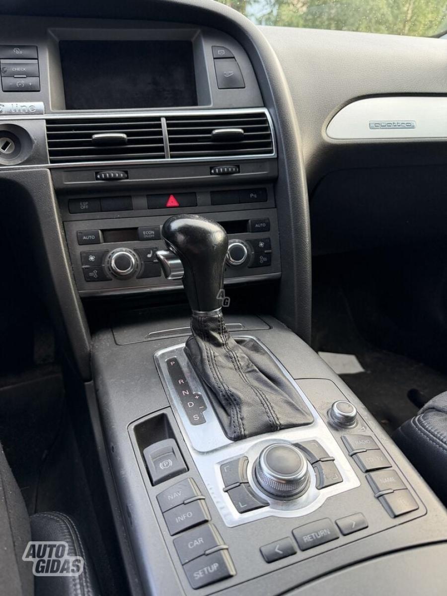 Melns Audi A6 2007 Viļņa, ar dzinēja tilpumu 3.00 L un nobraukumu 369 tūkst. km par 2500 €, foto 16 vietnē AUTOMOTO.COM.LV