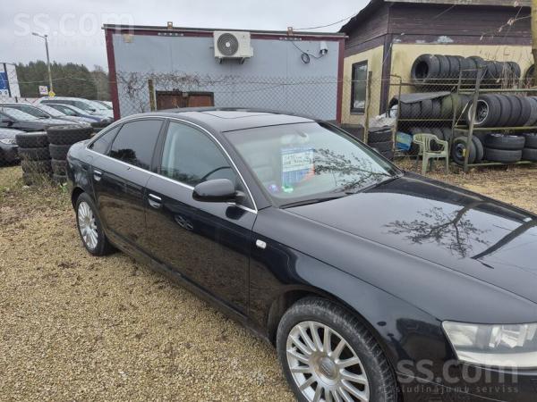 Black Audi A6 2008 in Riga, with an engine capacity of 2.70 L and mileage of 280 thousand km for 5490 €, photo 3 on AUTOMOTO.COM.LV