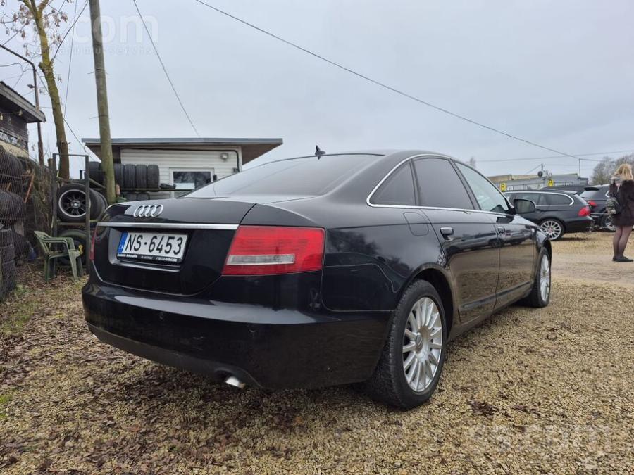 Melns Audi A6 2008 Rīga, ar dzinēja tilpumu 2.70 L un nobraukumu 280 tūkst. km par 5490 €, foto 4 vietnē AUTOMOTO.COM.LV
