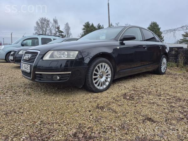 Black Audi A6 2008 in Riga, with an engine capacity of 2.70 L and mileage of 280 thousand km for 5490 €, photo 5 on AUTOMOTO.COM.LV