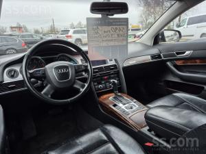 Melns Audi A6 2008 Rīga, ar dzinēja tilpumu 2.70 L un nobraukumu 280 tūkst. km par 5490 €, foto 7 vietnē AUTOMOTO.COM.LV