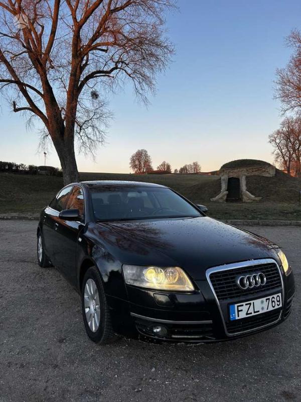 Black Audi A6 2008 in Kaunas, with an engine capacity of 1.97 L and mileage of 328 thousand km for 3500 €, photo 2 on AUTOMOTO.COM.LV
