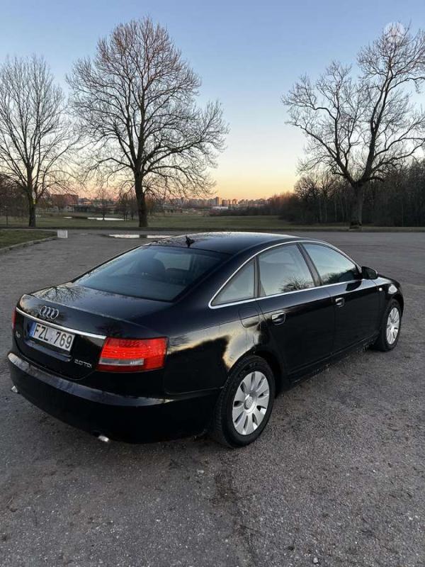 Black Audi A6 2008 in Kaunas, with an engine capacity of 1.97 L and mileage of 328 thousand km for 3500 €, photo 4 on AUTOMOTO.COM.LV