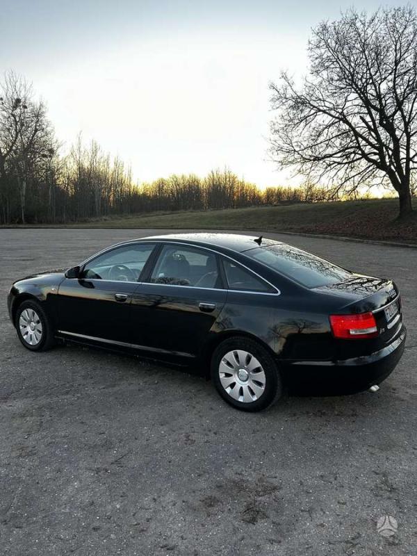 Black Audi A6 2008 in Kaunas, with an engine capacity of 1.97 L and mileage of 328 thousand km for 3500 €, photo 6 on AUTOMOTO.COM.LV