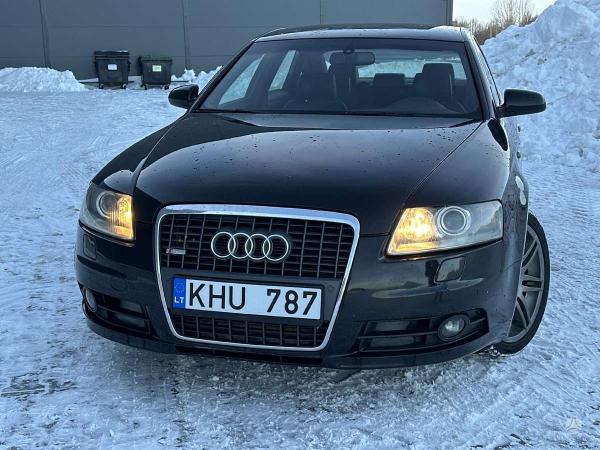 Black Audi A6 2008 in Siauliai, with an engine capacity of 2.97 L and mileage of 395 thousand km for 3400 €, photo 3 on AUTOMOTO.COM.LV