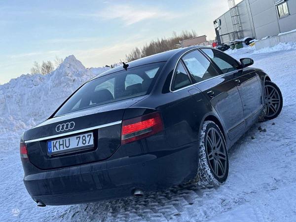 Black Audi A6 2008 in Siauliai, with an engine capacity of 2.97 L and mileage of 395 thousand km for 3400 €, photo 5 on AUTOMOTO.COM.LV