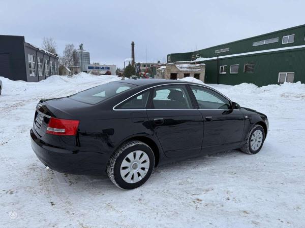 Black Audi A6 2008 in Panevezys, with an engine capacity of 1.97 L and mileage of 318 thousand km for 4650 €, photo 3 on AUTOMOTO.COM.LV