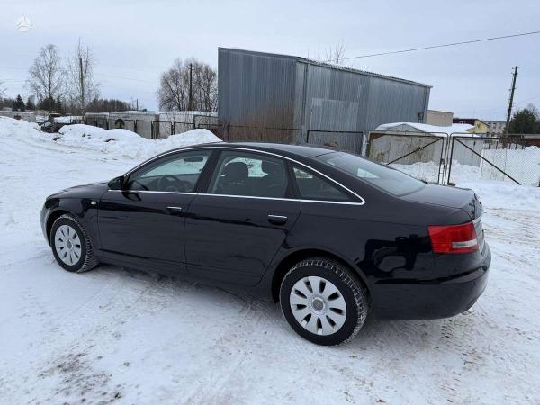 Black Audi A6 2008 in Panevezys, with an engine capacity of 1.97 L and mileage of 318 thousand km for 4650 €, photo 10 on AUTOMOTO.COM.LV