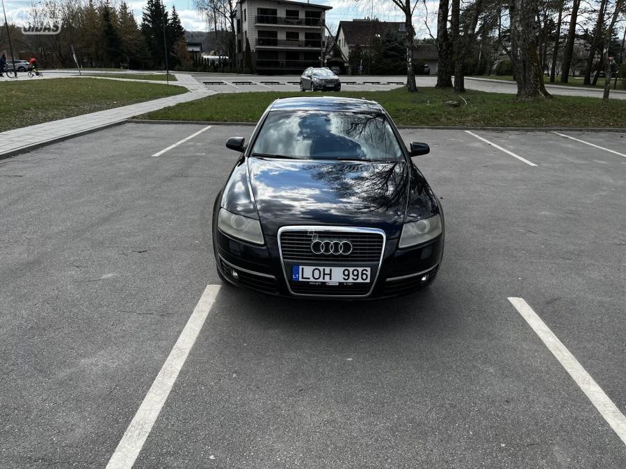 Melns Audi A6 2008 Kauņa, ar dzinēja tilpumu 2.70 L un nobraukumu 359 tūkst. km par 4149 €, foto 3 vietnē AUTOMOTO.COM.LV