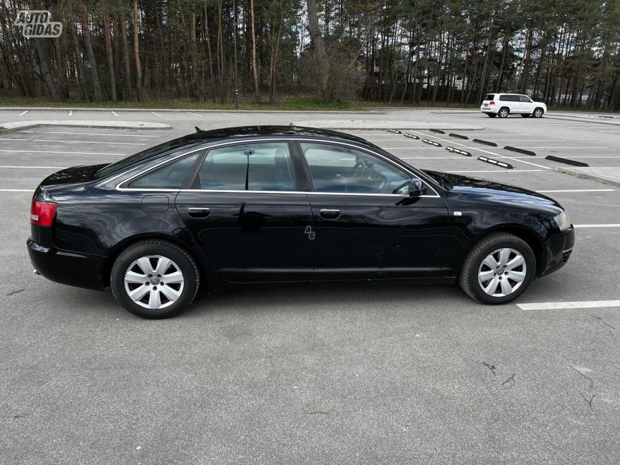 Melns Audi A6 2008 Kauņa, ar dzinēja tilpumu 2.70 L un nobraukumu 359 tūkst. km par 4149 €, foto 4 vietnē AUTOMOTO.COM.LV