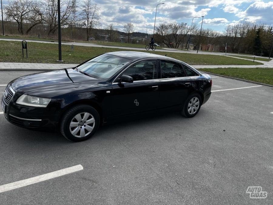 Melns Audi A6 2008 Kauņa, ar dzinēja tilpumu 2.70 L un nobraukumu 359 tūkst. km par 4149 €, foto 5 vietnē AUTOMOTO.COM.LV
