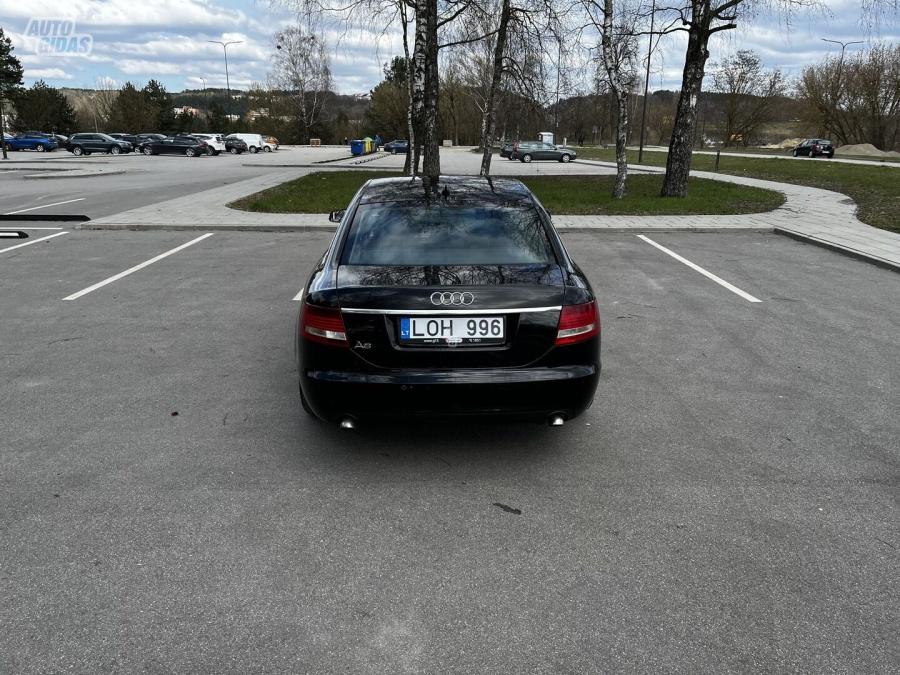 Melns Audi A6 2008 Kauņa, ar dzinēja tilpumu 2.70 L un nobraukumu 359 tūkst. km par 4149 €, foto 7 vietnē AUTOMOTO.COM.LV