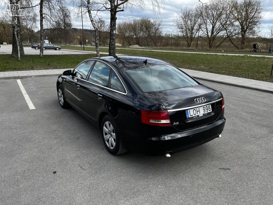 Melns Audi A6 2008 Kauņa, ar dzinēja tilpumu 2.70 L un nobraukumu 359 tūkst. km par 4149 €, foto 8 vietnē AUTOMOTO.COM.LV