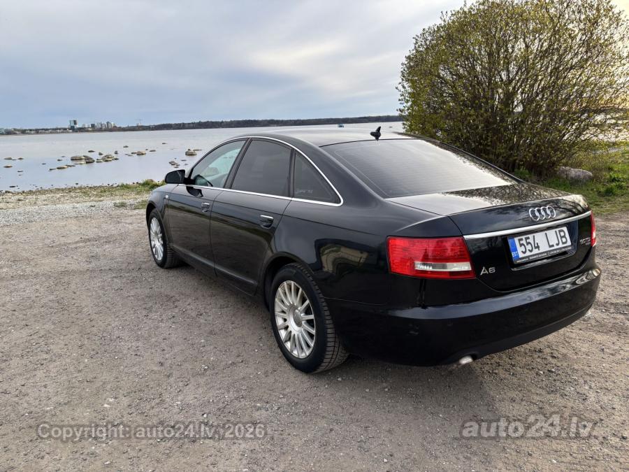 Black Audi A6 2008 in Tallinn, with an engine capacity of 3.00 L and mileage of 312 thousand km for 4300 €, photo 4 on AUTOMOTO.COM.LV