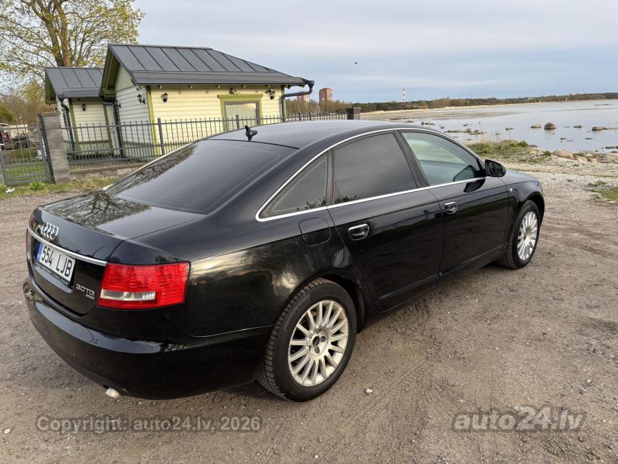 Black Audi A6 2008 in Tallinn, with an engine capacity of 3.00 L and mileage of 312 thousand km for 4300 €, photo 5 on AUTOMOTO.COM.LV