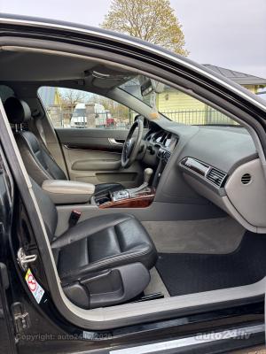 Black Audi A6 2008 in Tallinn, with an engine capacity of 3.00 L and mileage of 312 thousand km for 4300 €, photo 13 on AUTOMOTO.COM.LV