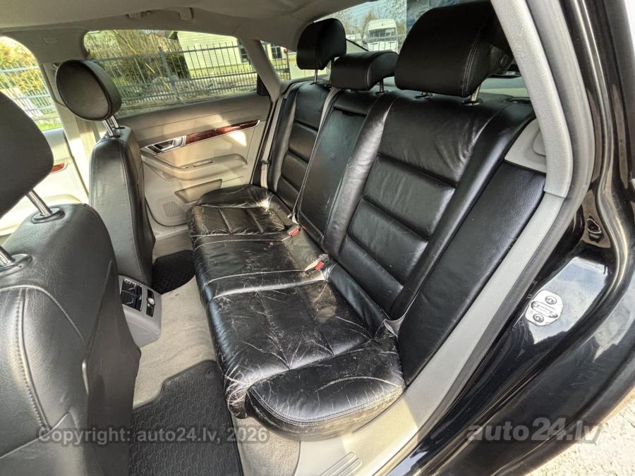 Black Audi A6 2008 in Tallinn, with an engine capacity of 3.00 L and mileage of 312 thousand km for 4300 €, photo 14 on AUTOMOTO.COM.LV