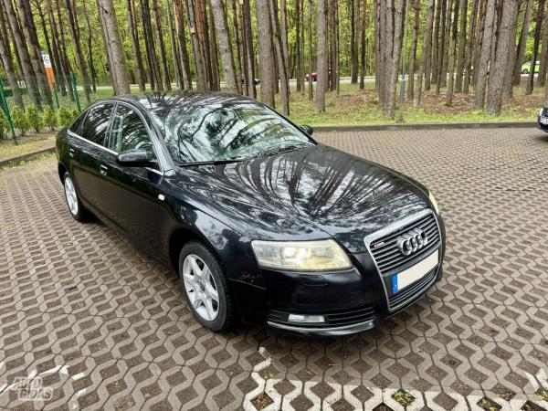 Black Audi A6 2008 in Kaunas, with an engine capacity of 2.70 L and mileage of 450 thousand km for 2999 €, photo 1 on AUTOMOTO.COM.LV