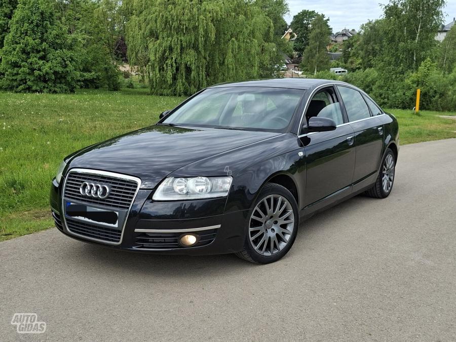 Black Audi A6 2008 in Siauliai, with an engine capacity of 2.00 L and mileage of 257 thousand km for 2750 €, photo 1 on AUTOMOTO.COM.LV
