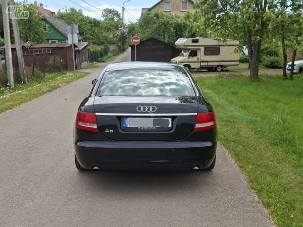 Black Audi A6 2008 in Siauliai, with an engine capacity of 2.00 L and mileage of 257 thousand km for 2750 €, photo 6 on AUTOMOTO.COM.LV
